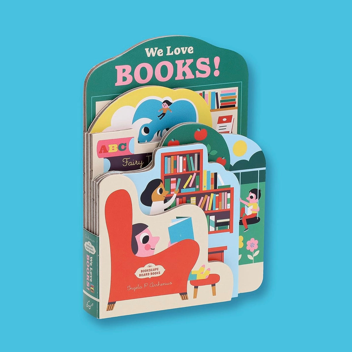 We Love Books Board Book – Rigby’s Homewares