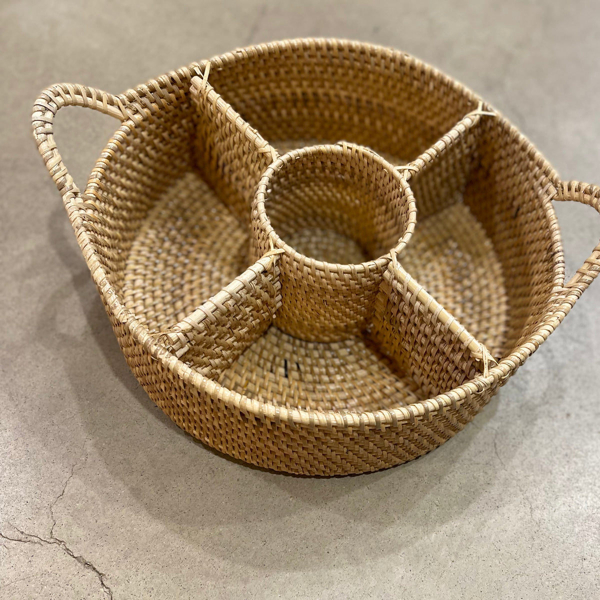 Rattan Caddy - Large – Rigby’s Homewares