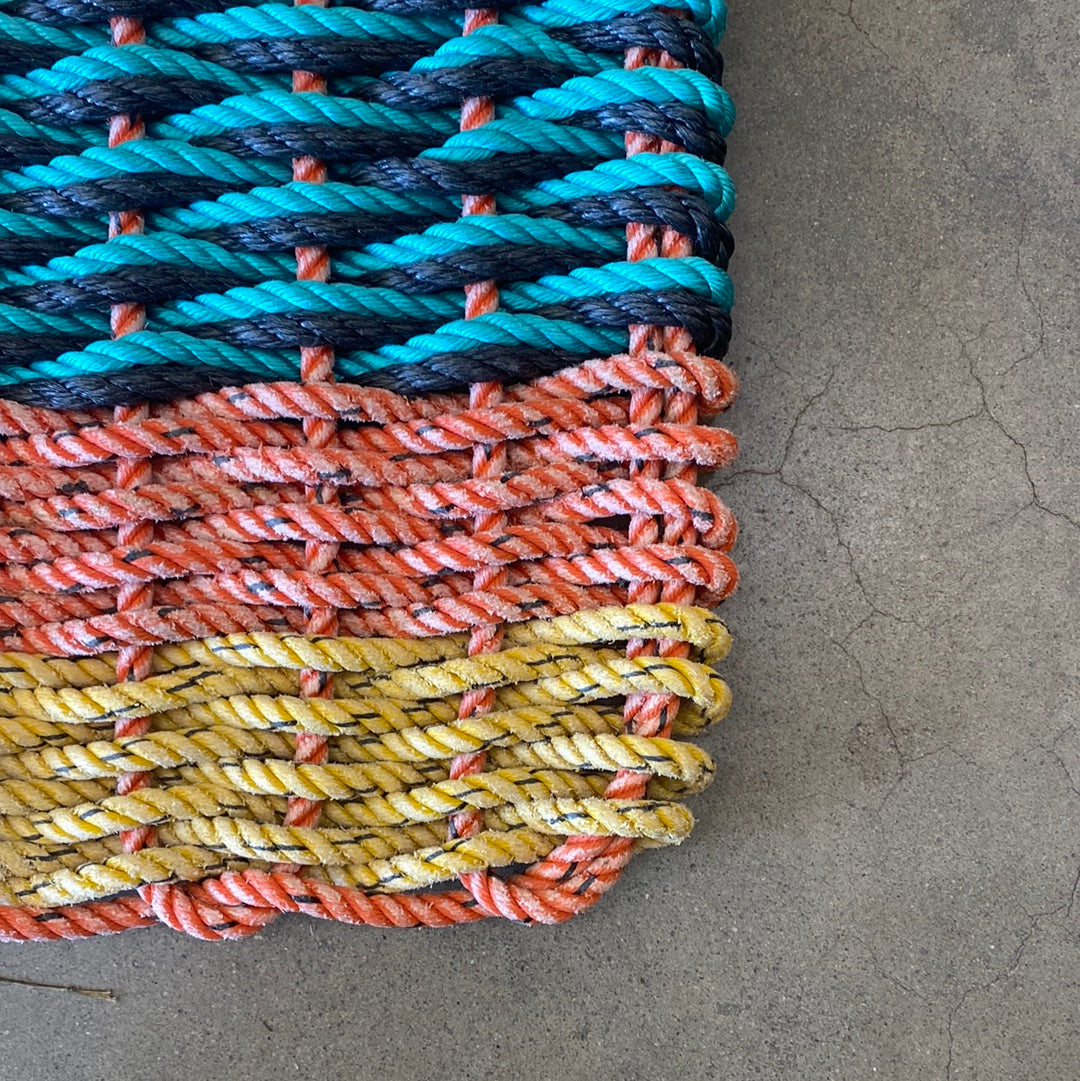 Repurposed Rope Mat - #2 – Rigby’s Homewares