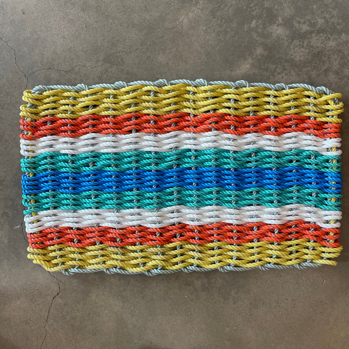 Repurposed Rope Mat - #3 – Rigby’s Homewares