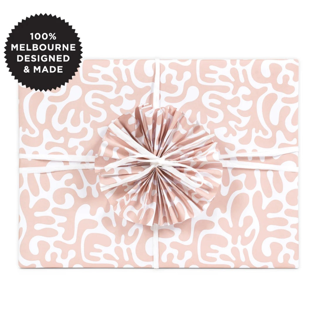 Inky Co Wrapping Paper 5m - Whitehaven – Rigby’s Homewares