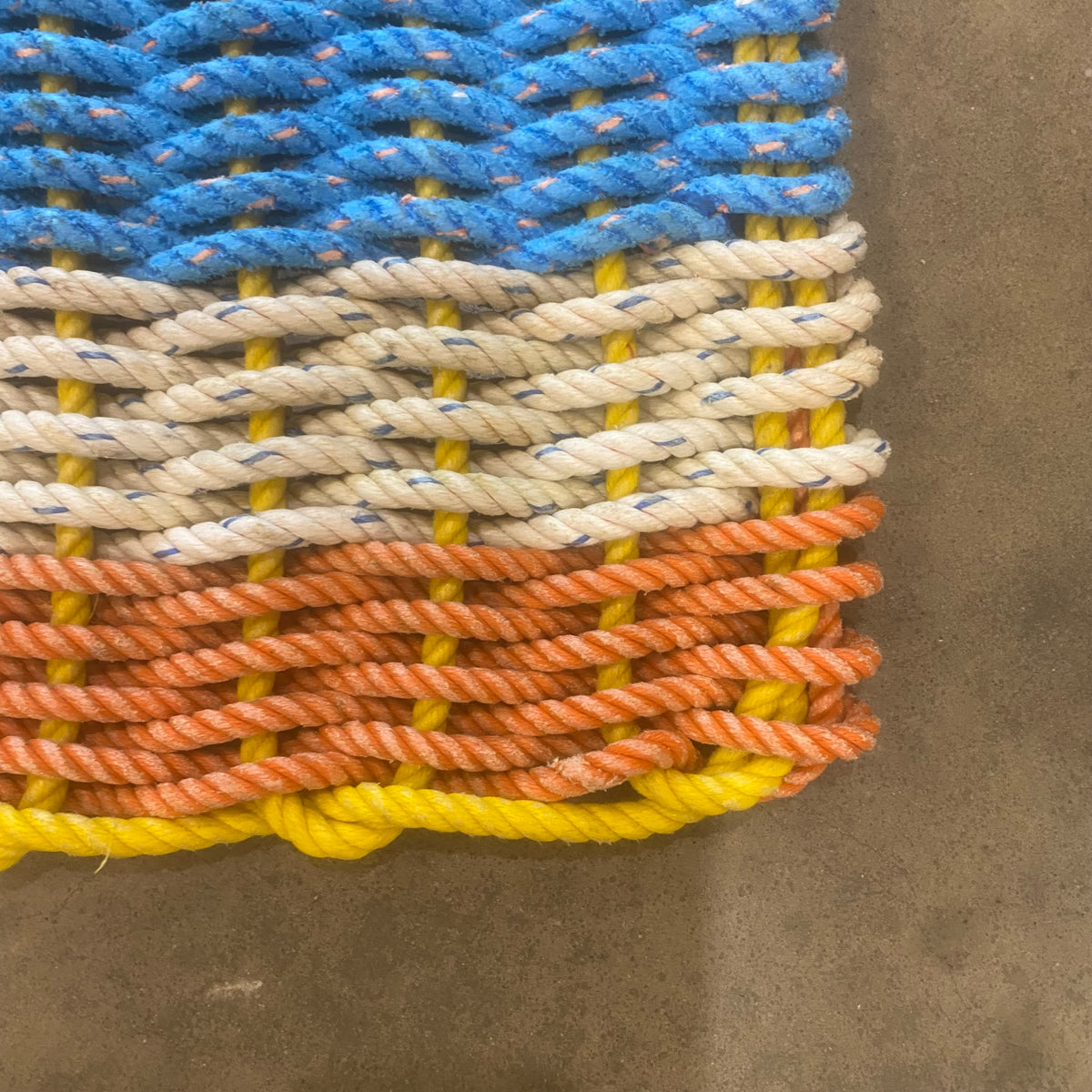 Repurposed Rope Mat - #23 – Rigby’s Homewares