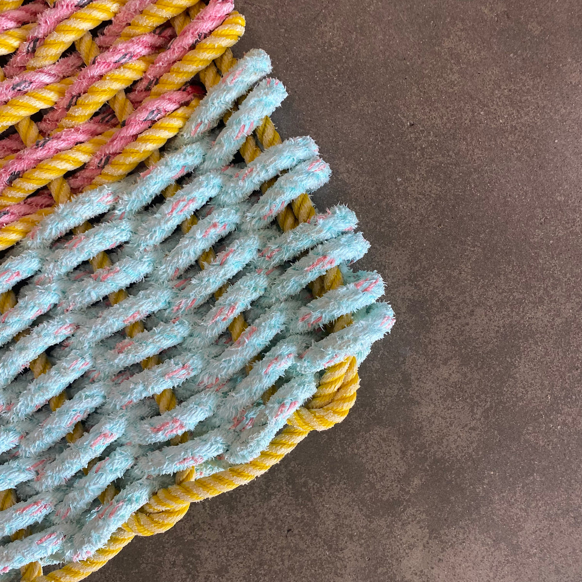 Repurposed Rope Mat - #20 – Rigby’s Homewares